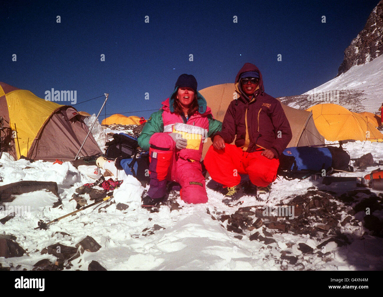 Rebecca stephens everest hi-res stock photography and images - Alamy