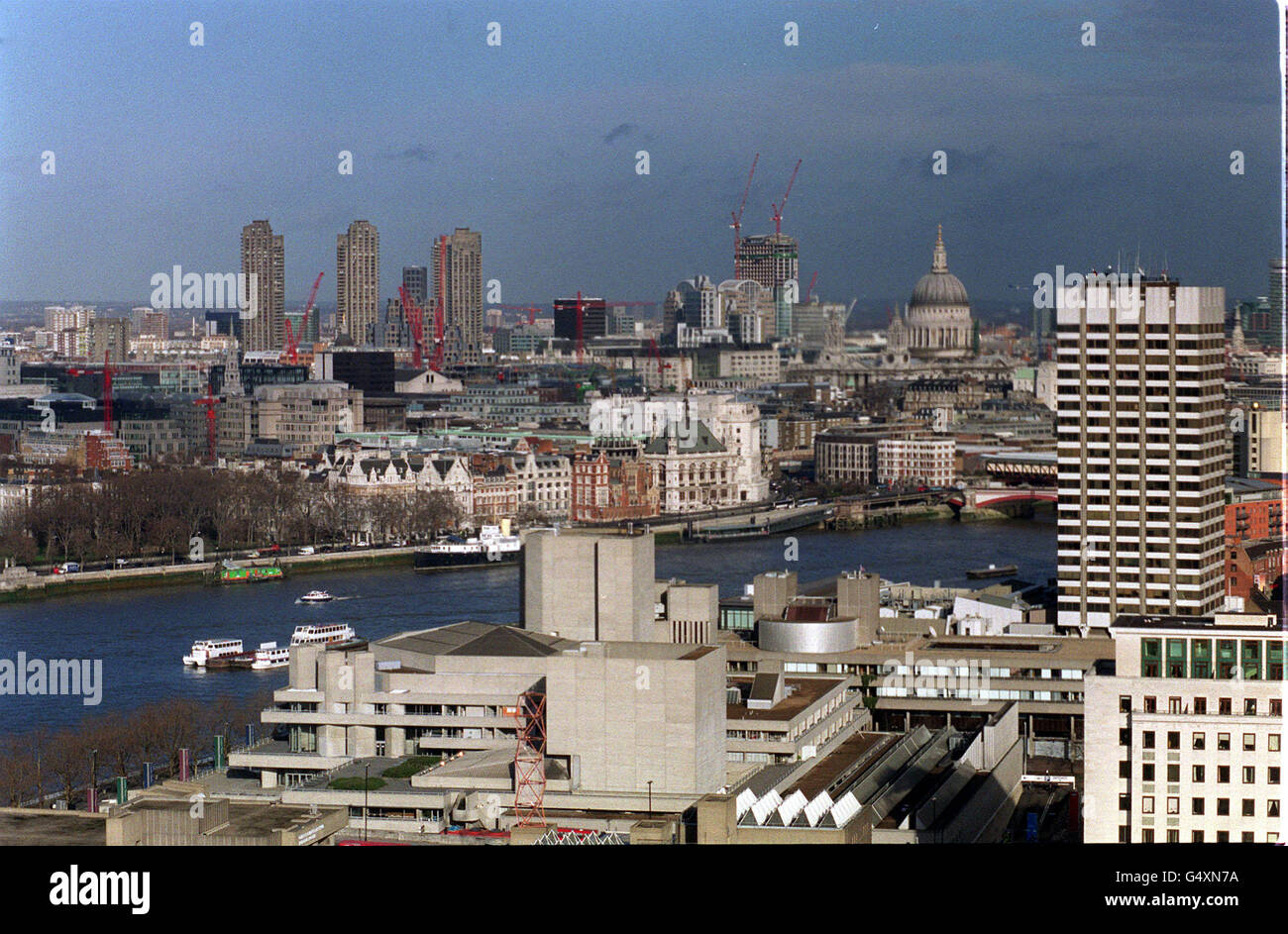 London Eye view Stock Photo - Alamy