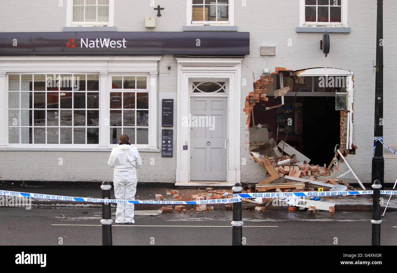 NatWest bank robbery Stock Photo - Alamy