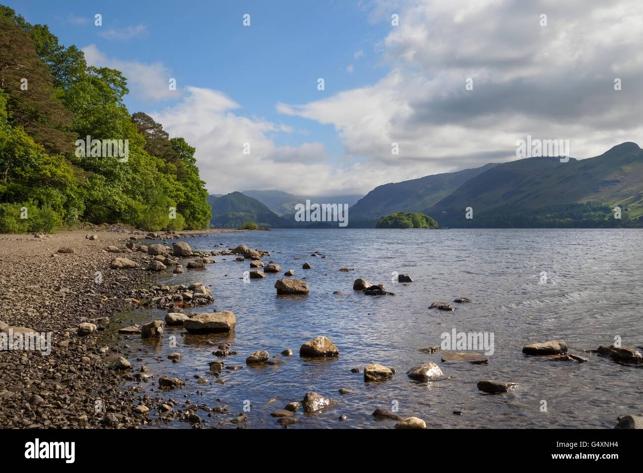 Spring derwent water lake district hi-res stock photography and images ...
