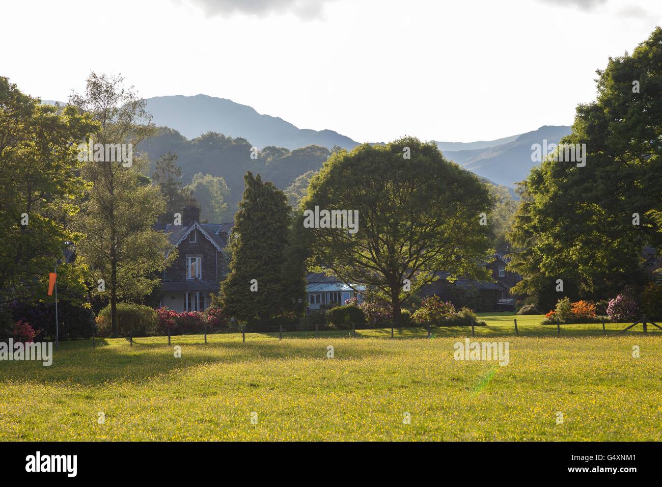 Grasmere village hi-res stock photography and images - Alamy
