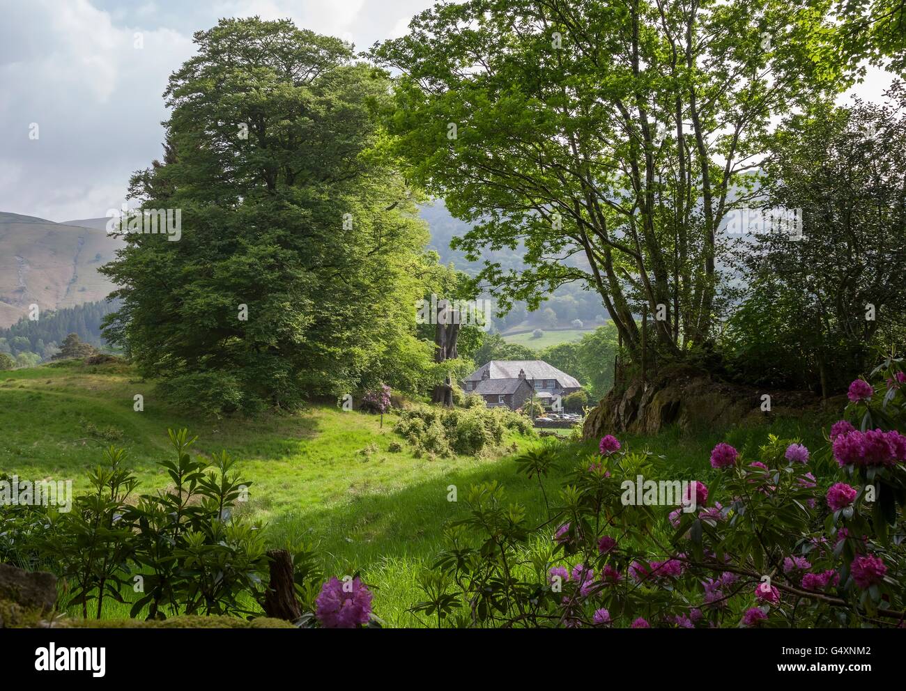 Grasmere cumbria village hi-res stock photography and images - Alamy