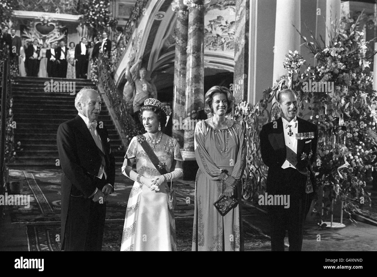 Royalty - Queen Elizabeth II State Visit to West Germany Stock Photo ...
