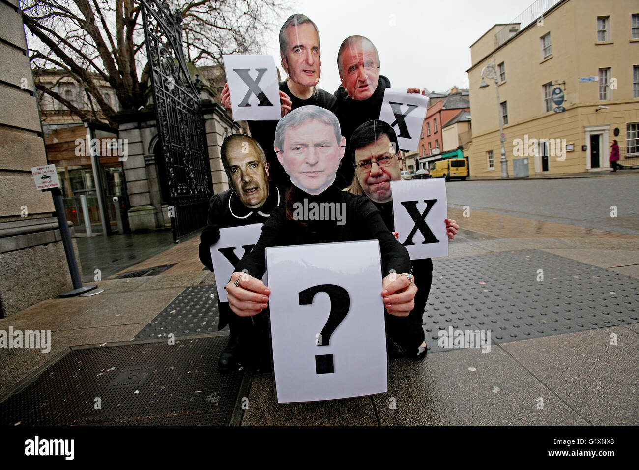 Action on X protest Stock Photo - Alamy