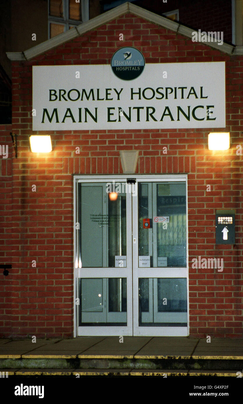 Bromley hospital nurse stabbing hi-res stock photography and images - Alamy