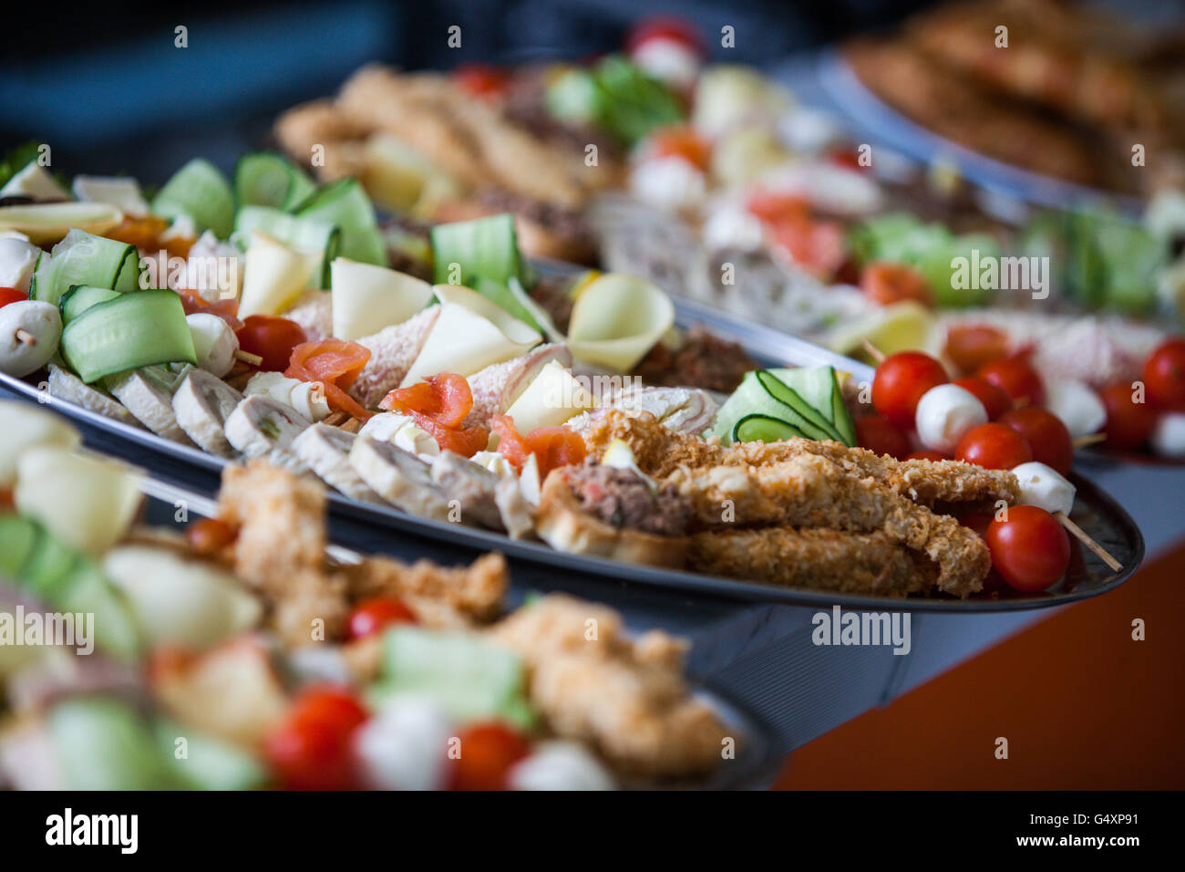 Color image of various food types in a plate Stock Photo - Alamy