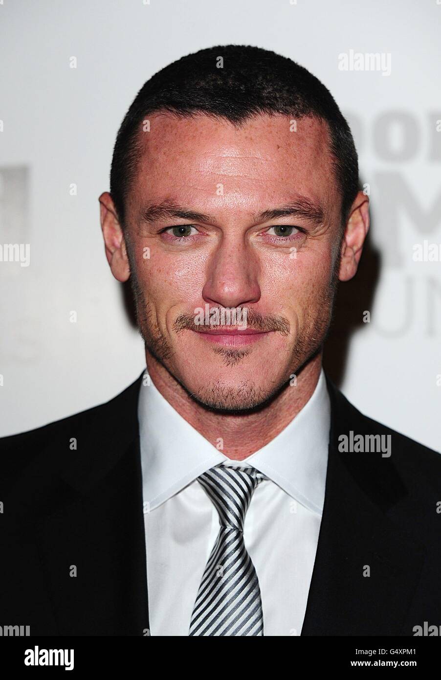 Luke Evans arriving for the London Evening Standard British Film Awards ...
