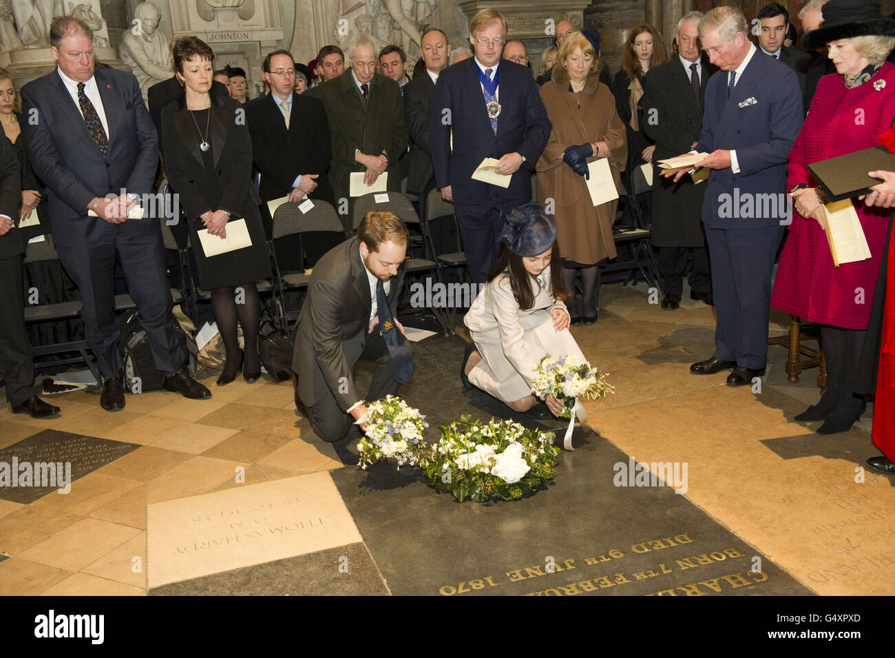 Charles Dickens' great-great-great-grandson Bob Dickens and great-great ...