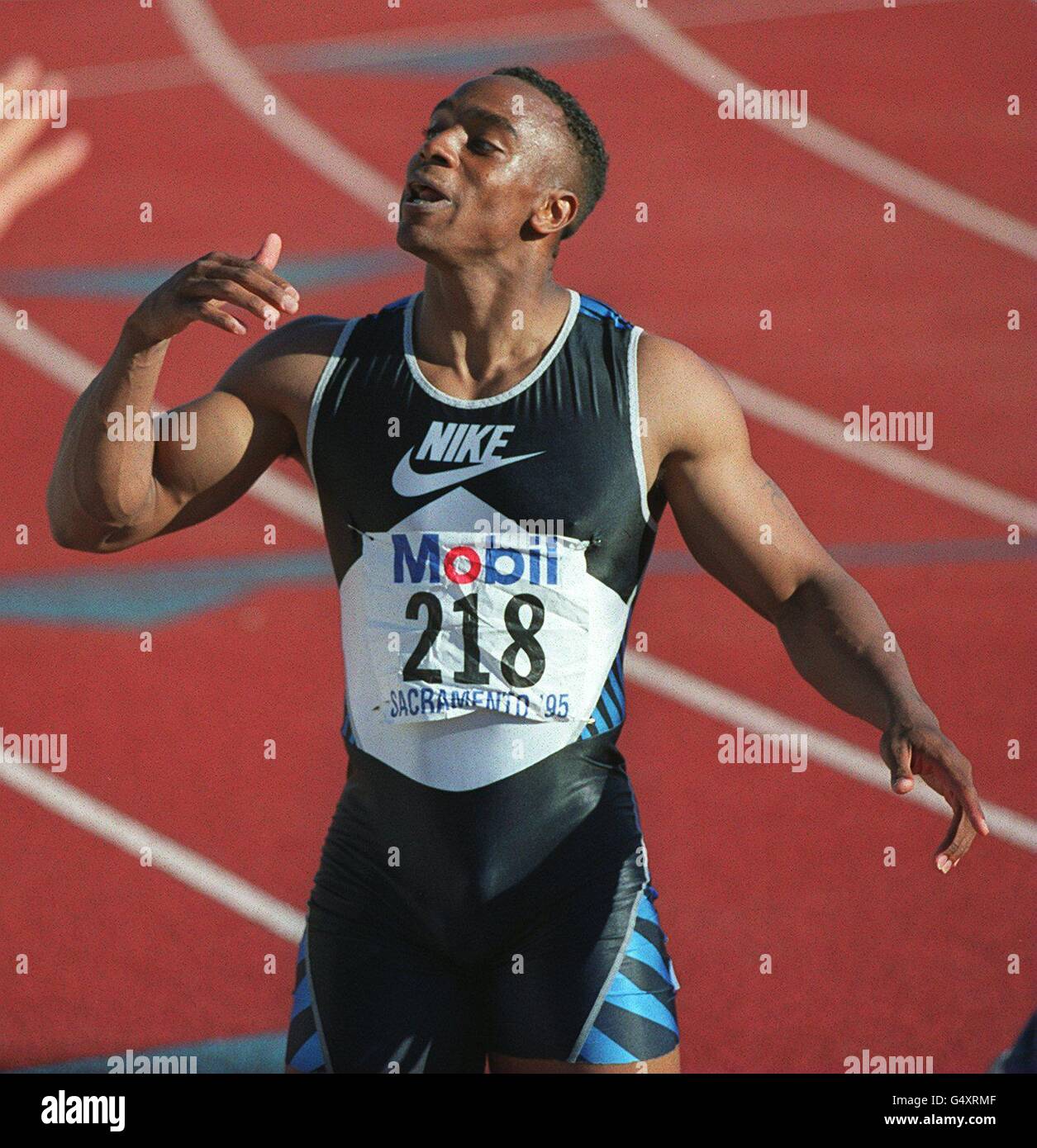 ATHLETICS. JON DRUMMOND, USA, 400M Stock Photo - Alamy