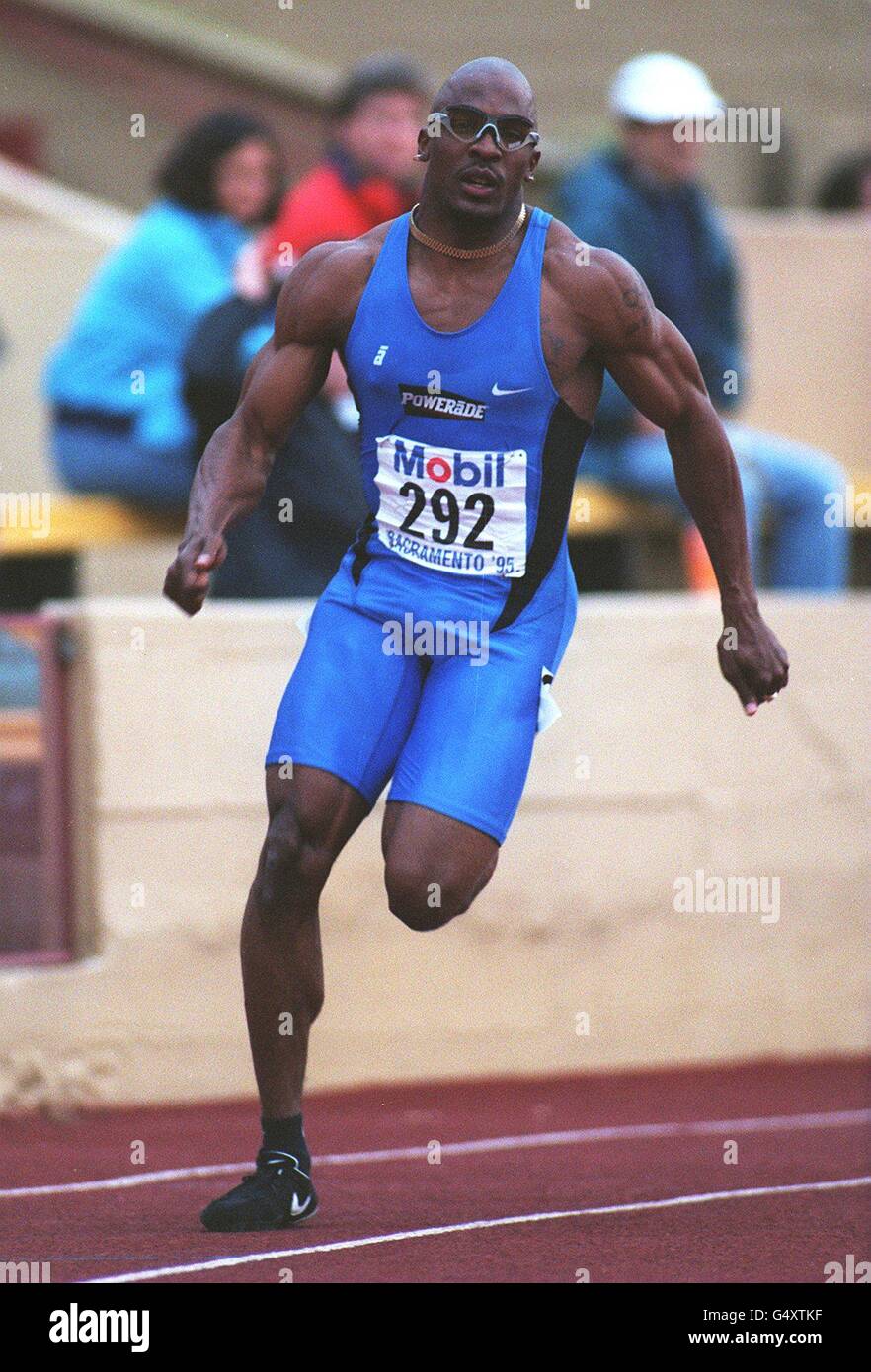ATHLETICS SACRAMENTO. DARNELL HALL, USA - 400M Stock Photo - Alamy