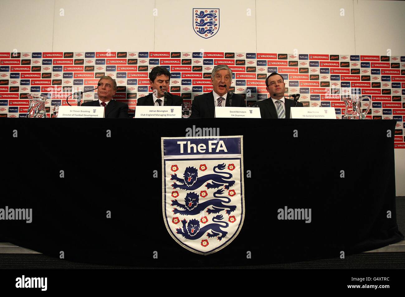 Fa general secretary alex horne during the fa press conference hi-res ...