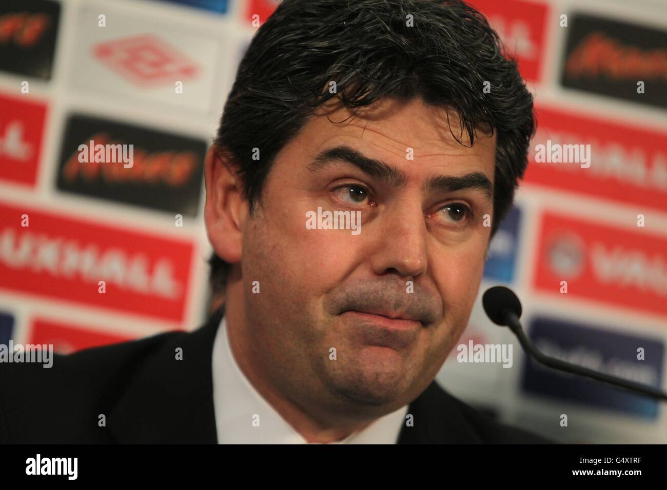 Soccer - FA Press Conference - Wembley Stadium Stock Photo - Alamy