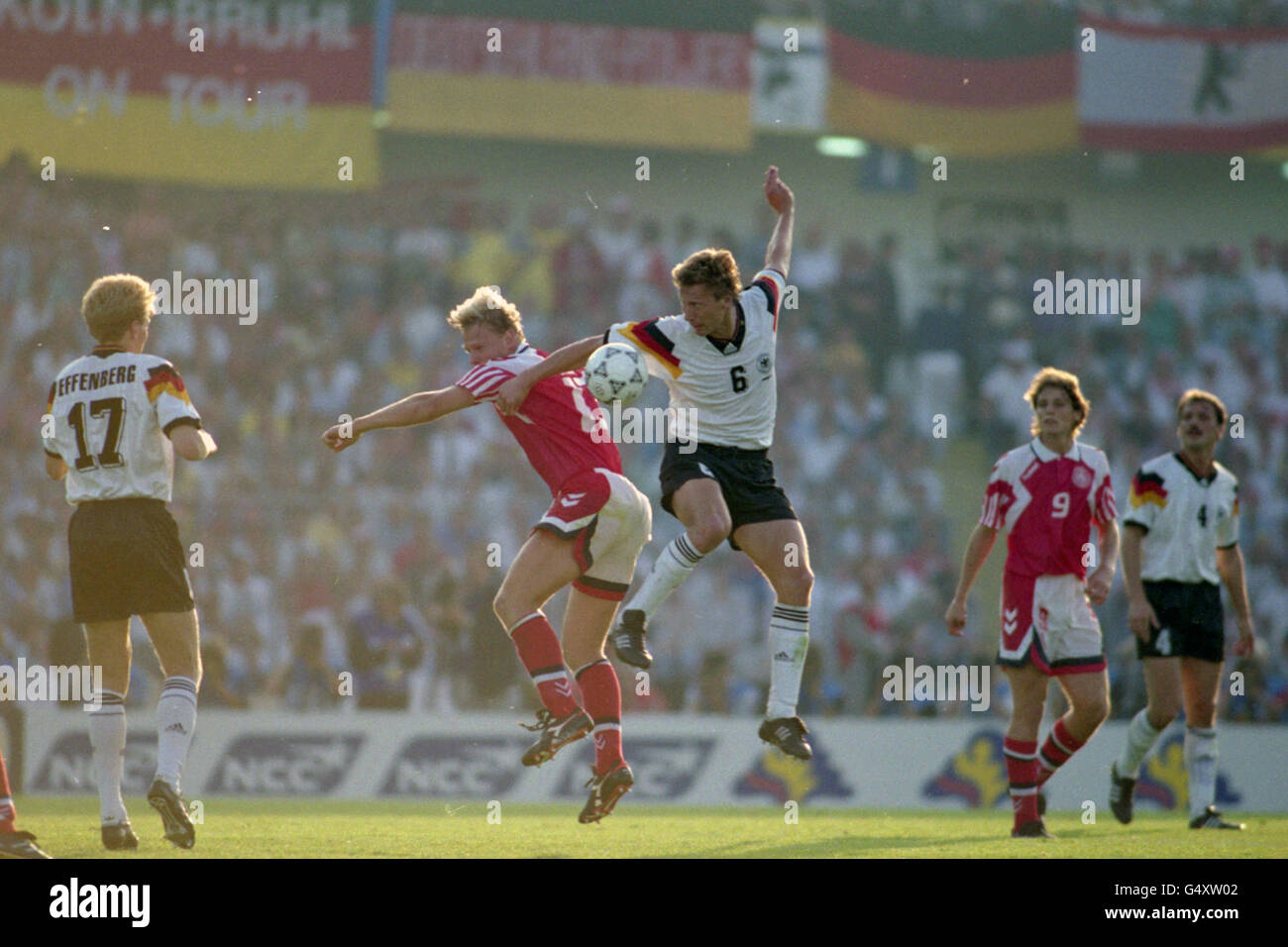Soccer european championships final germany v denmark ullevi hi-res ...
