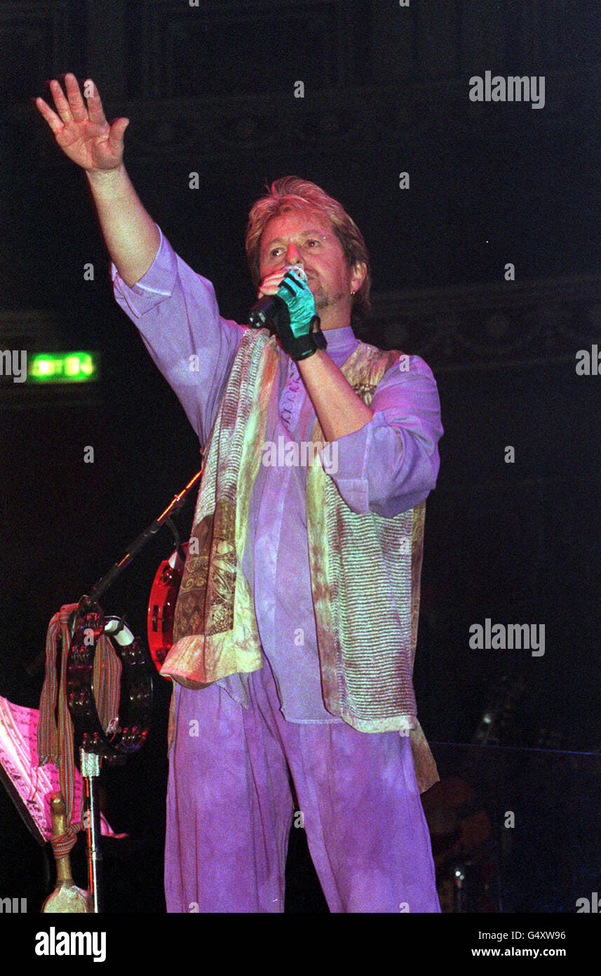 Singer Keyboardist Rock Group Yes Performing Royal Albert Hall High ...