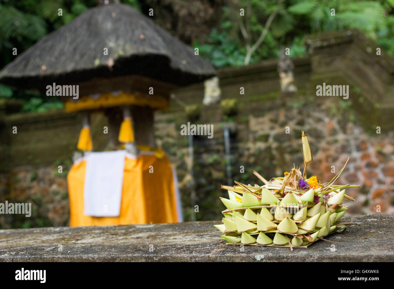 Indonesia, Bali, Gianyar, Hindu temple, Pura Gunung Kawi, Banjar Penaka ...