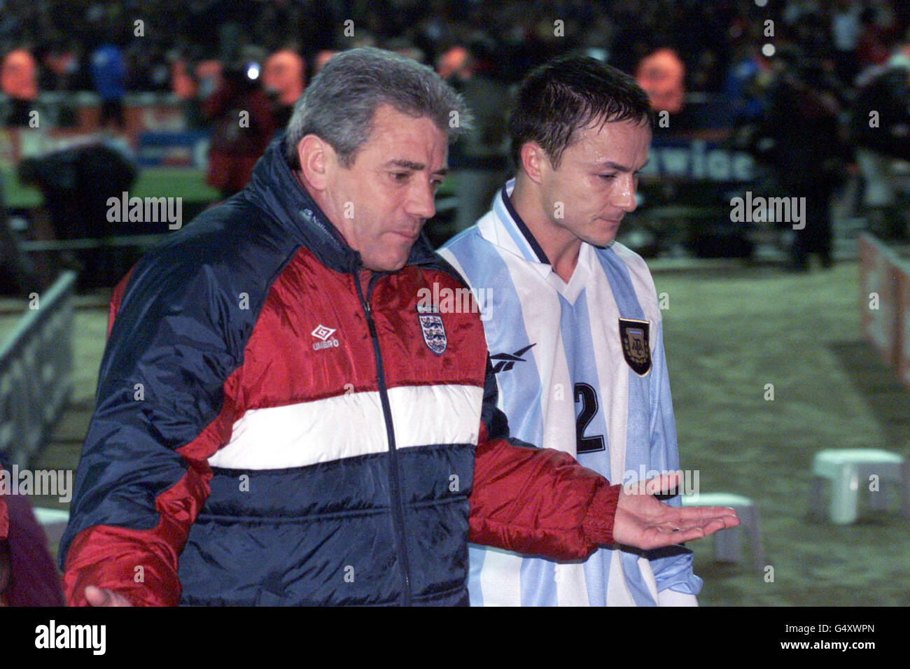 Eng v Arg Keegan & Wise Stock Photo - Alamy