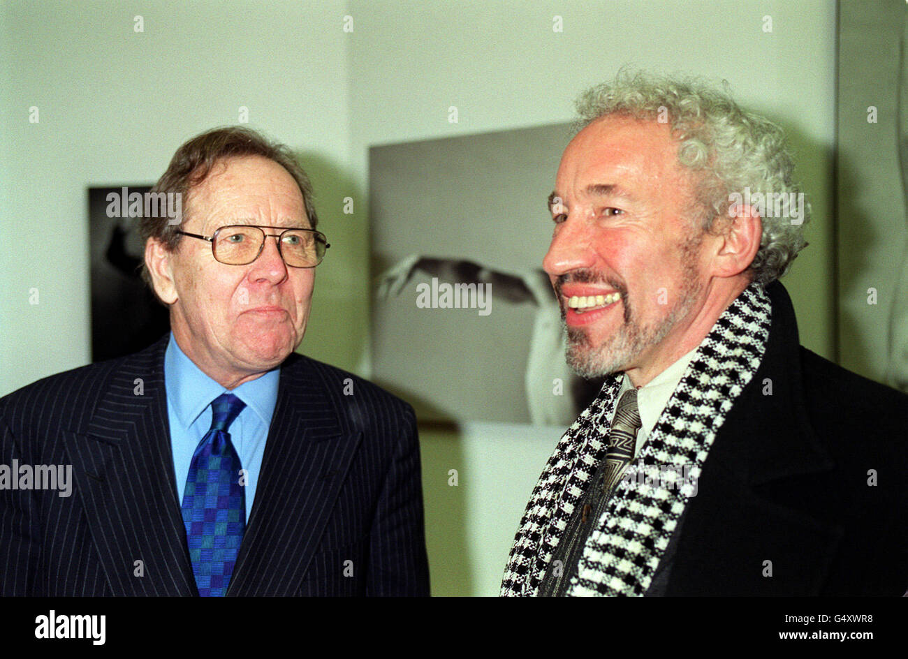 Lord snowdon actor simon callow right photographs by snowdon hi-res ...