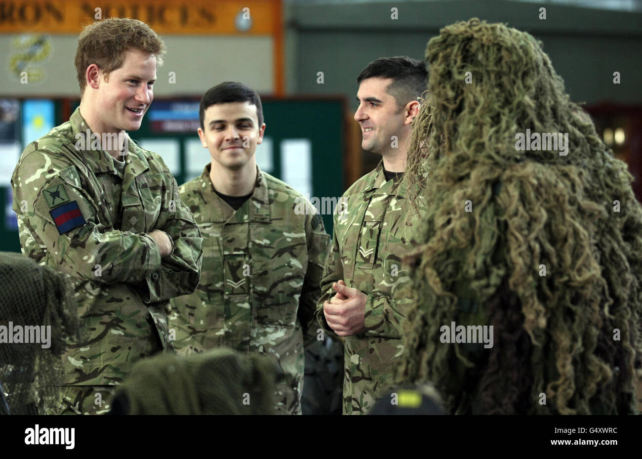 Harry visits RAF Honington Stock Photo - Alamy