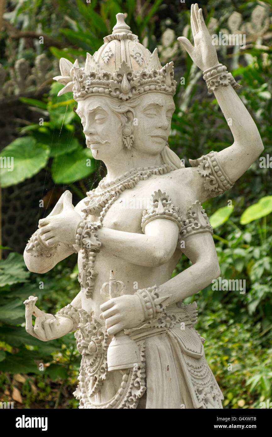 Indonesia, Bali, Karangasem, statue in the water palace Amlapura ...