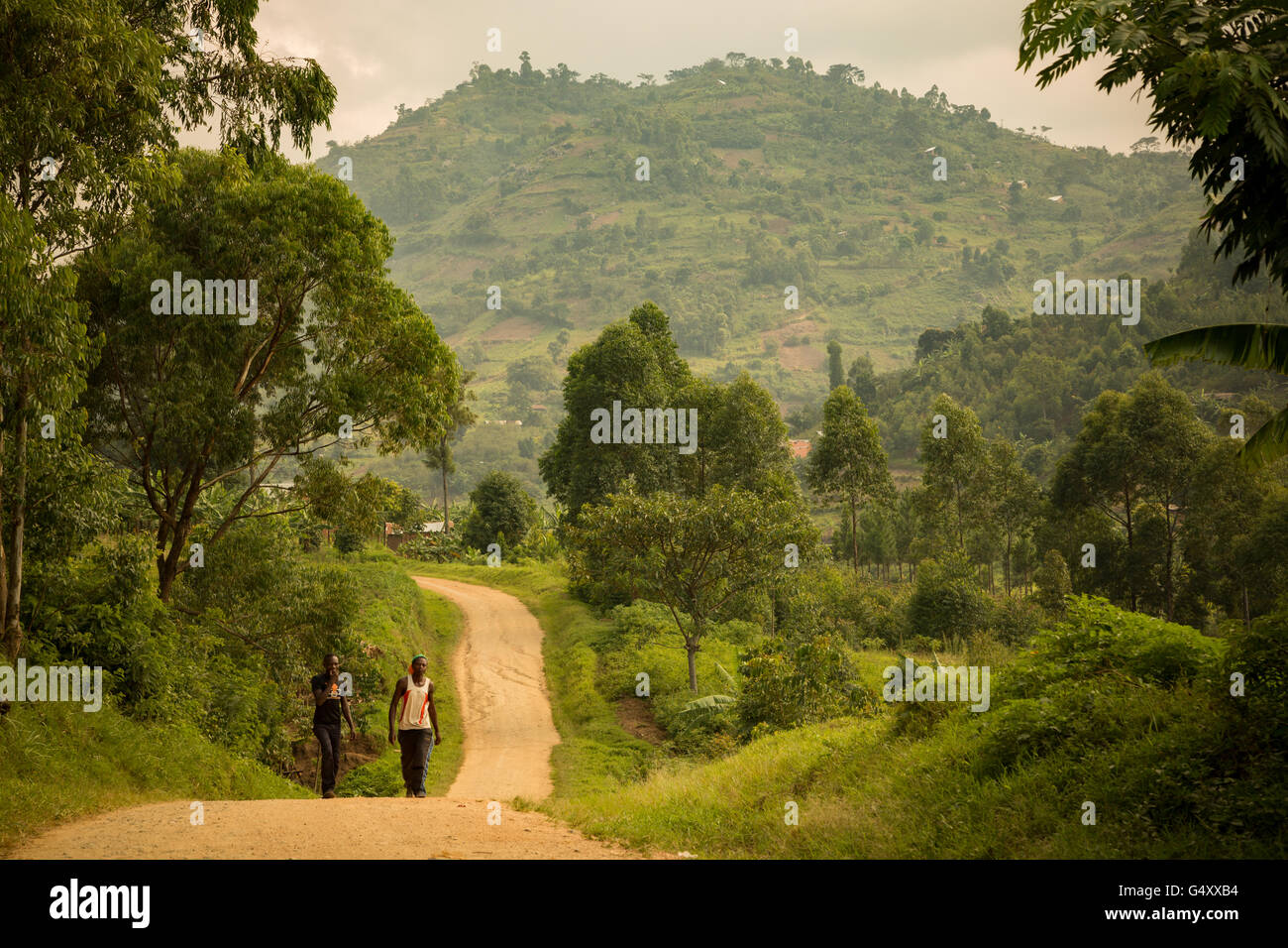 Rural uganda villages hi-res stock photography and images - Alamy