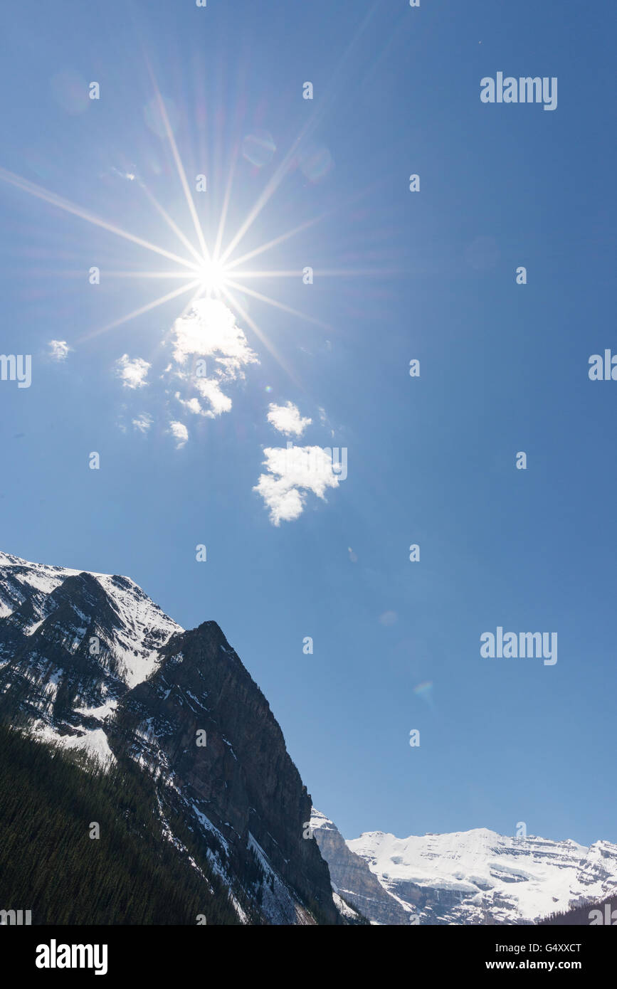 Canada, Alberta, Banff National Park, Bright Sunshine Stock Photo - Alamy
