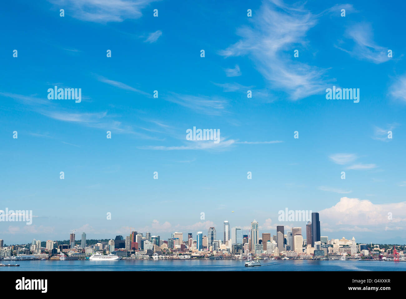 Usa washington seattle view hi-res stock photography and images - Alamy