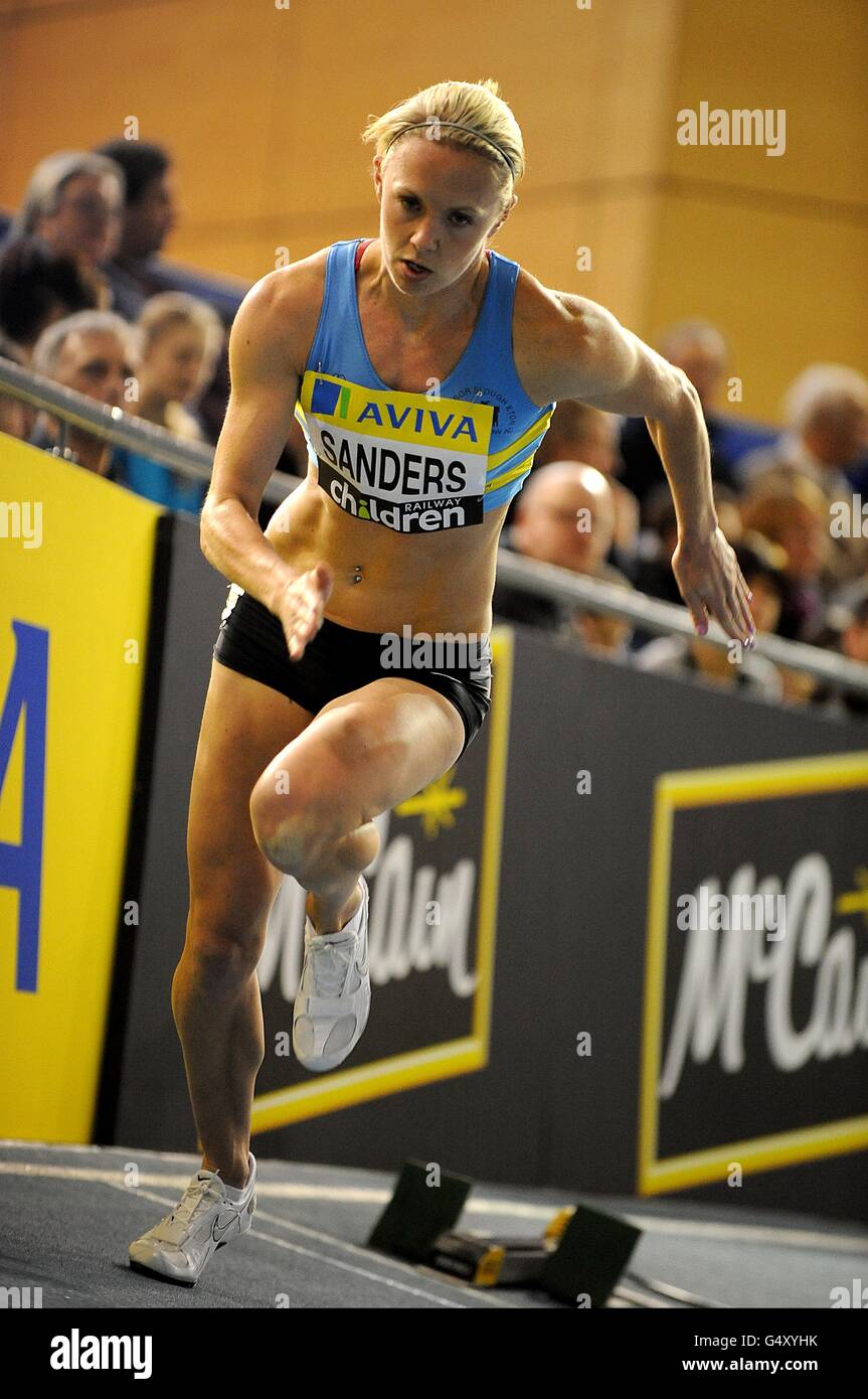 Great britains nicola sanders competes hi-res stock photography and ...