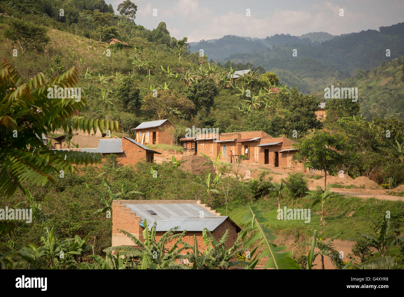 Rural uganda villages hi-res stock photography and images - Alamy