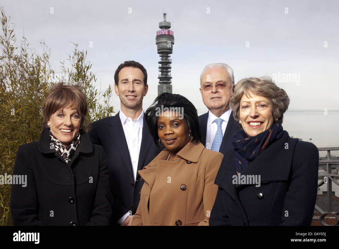 Give More campaign Stock Photo - Alamy