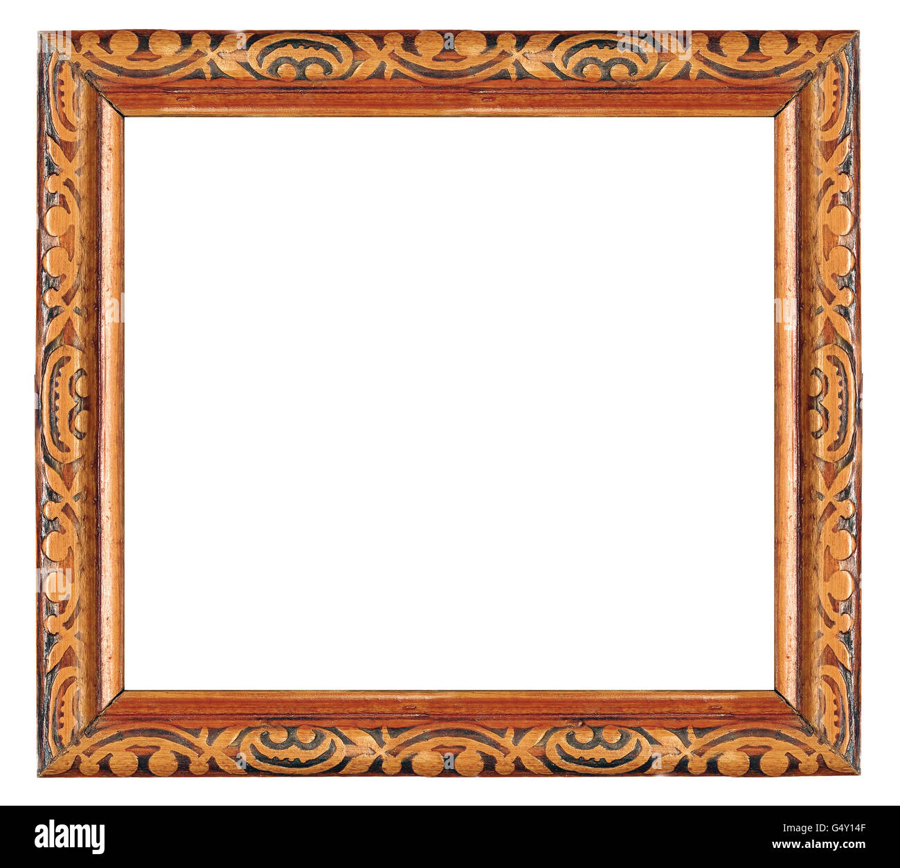 blank wooden frame Stock Photo - Alamy