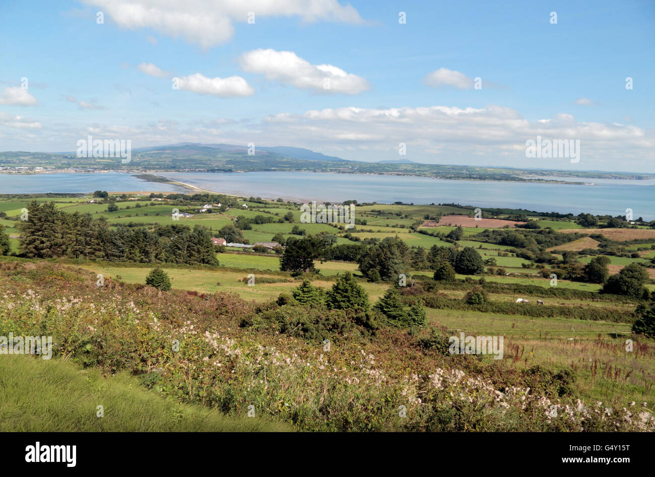 Typically stunning Irish scene, the view from Ring peninsula over the ...