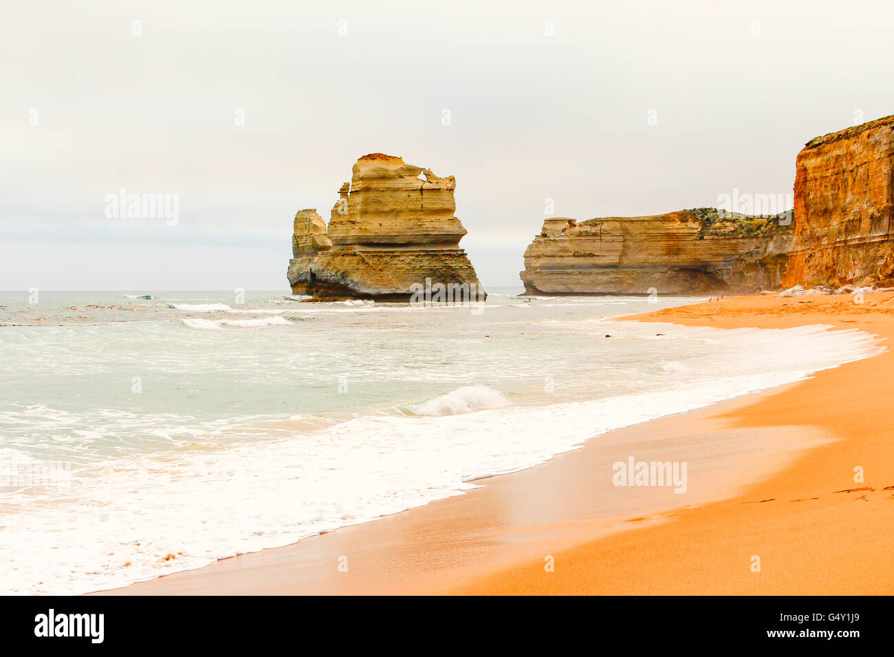 Australia, Port Campell National Park, Great Ocean Road, Gibson Step ...
