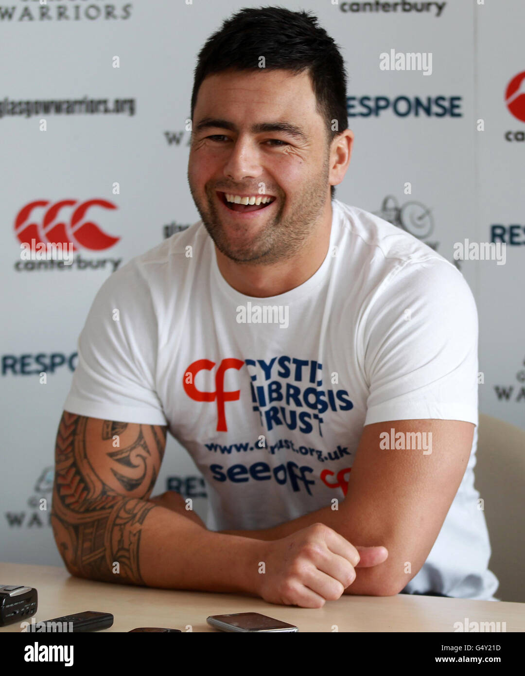 Rugby Union - Glasgow Warriors Team Announcement - Scotstoun Stadium ...