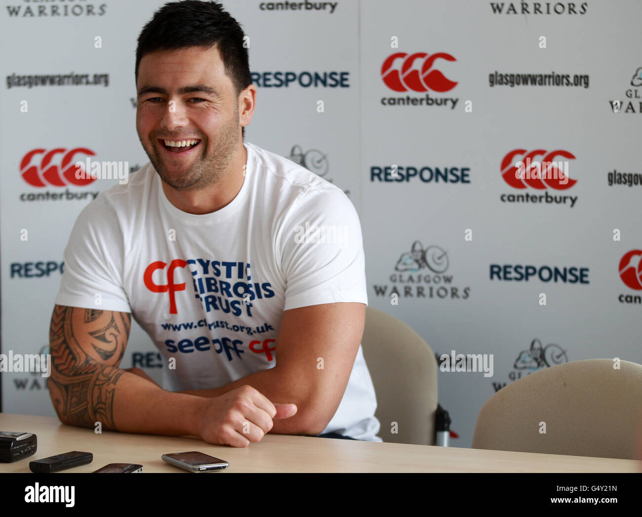 Rugby Union - Glasgow Warriors Team Announcement - Scotstoun Stadium ...