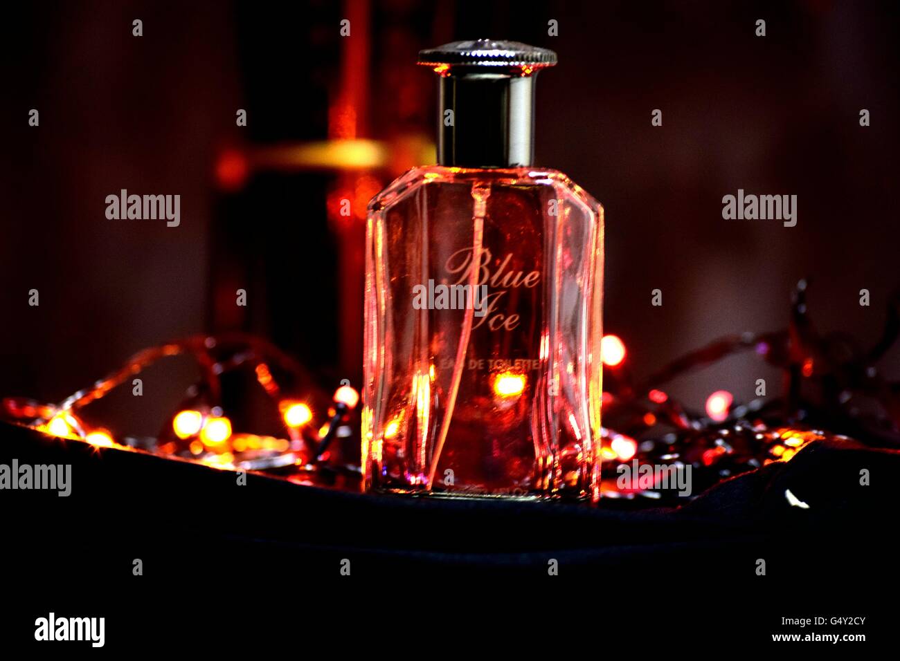 still life perfume bottle Stock Photo - Alamy