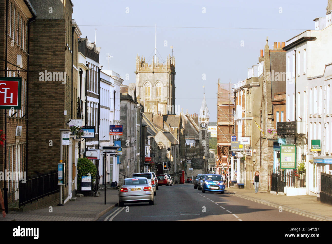 typical main street Stock Photo - Alamy