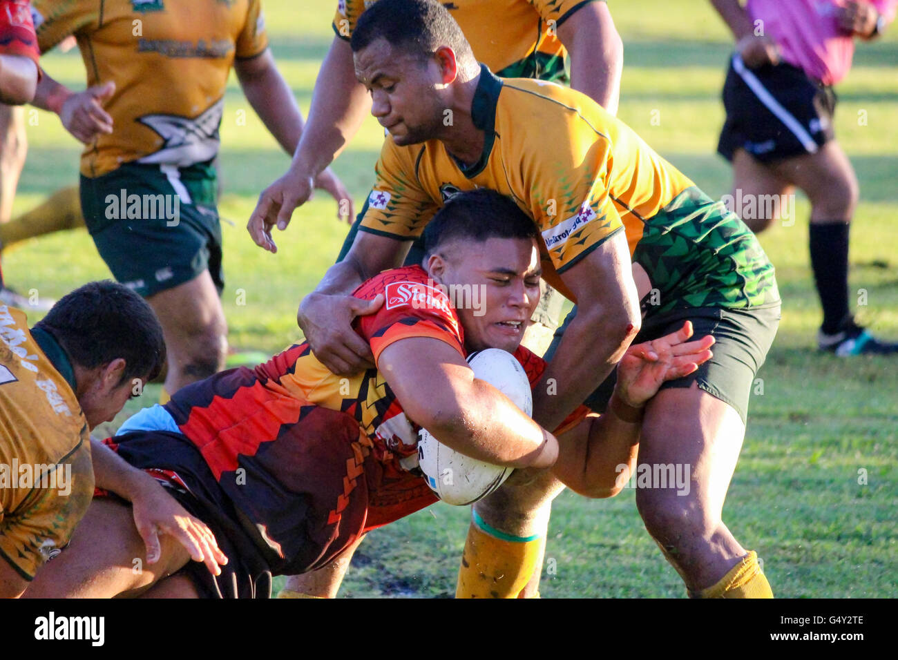 Cook islands rugby league hi-res stock photography and images - Alamy