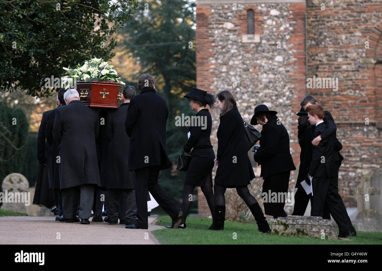 Rosalind Runcie funeral Stock Photo - Alamy
