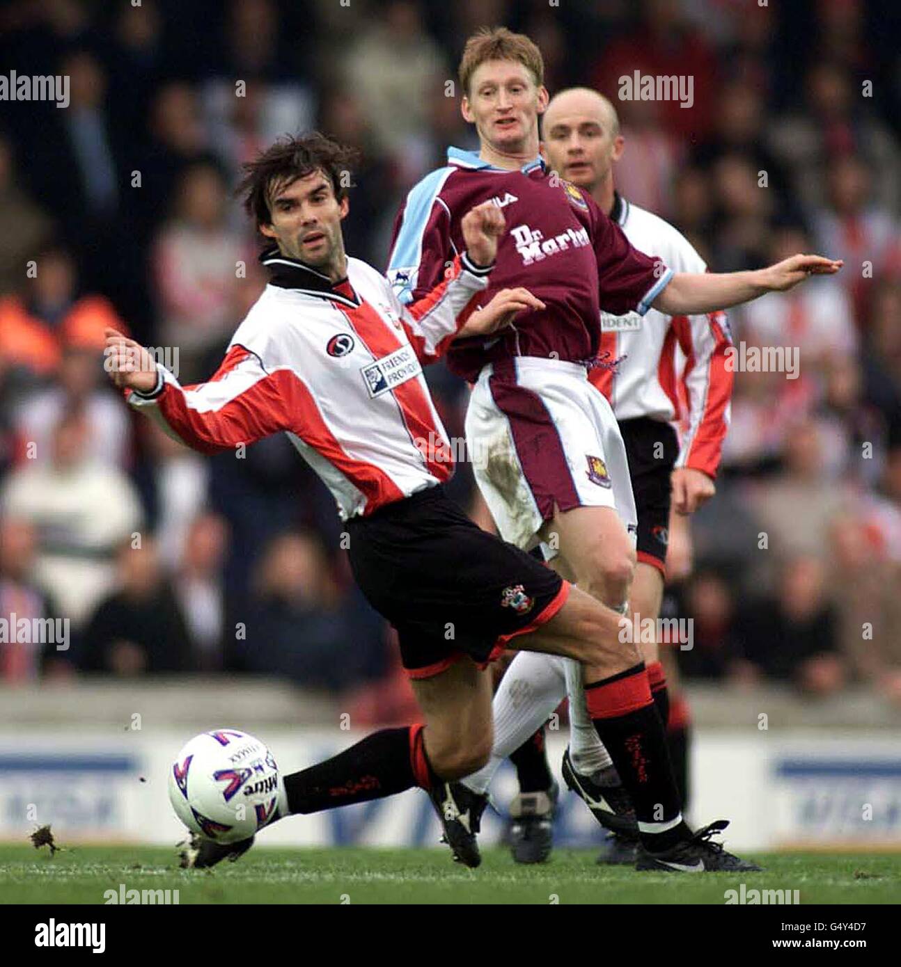 South v WHam Jo Tessem Stock Photo - Alamy