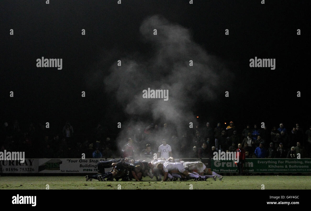 Rugby scrum steam hi-res stock photography and images - Alamy