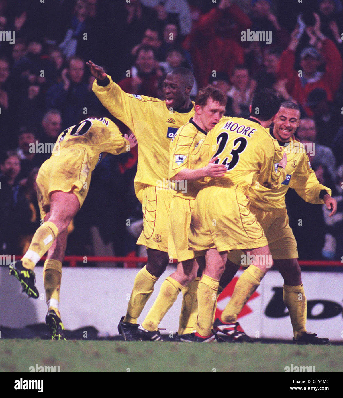 First goal against everton hi-res stock photography and images - Alamy