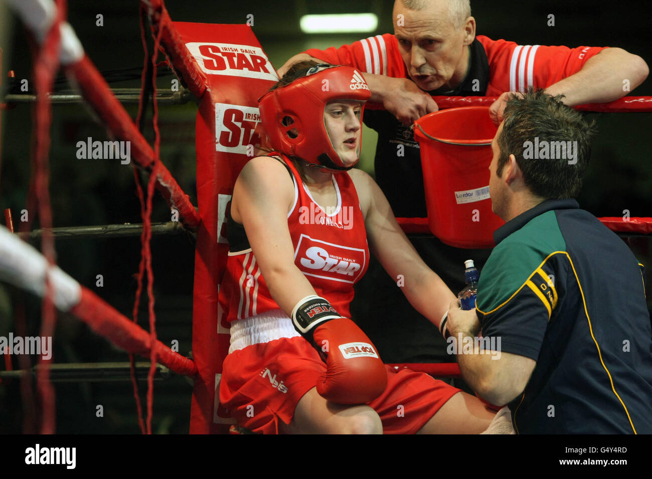 Boxing - IABA 2012 Championships - National Stadium. Michelle Walsh ...