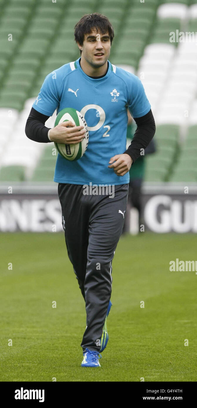 Rugby Union - RBS 6 Nations - Ireland v Wales - Ireland Captain's Run ...