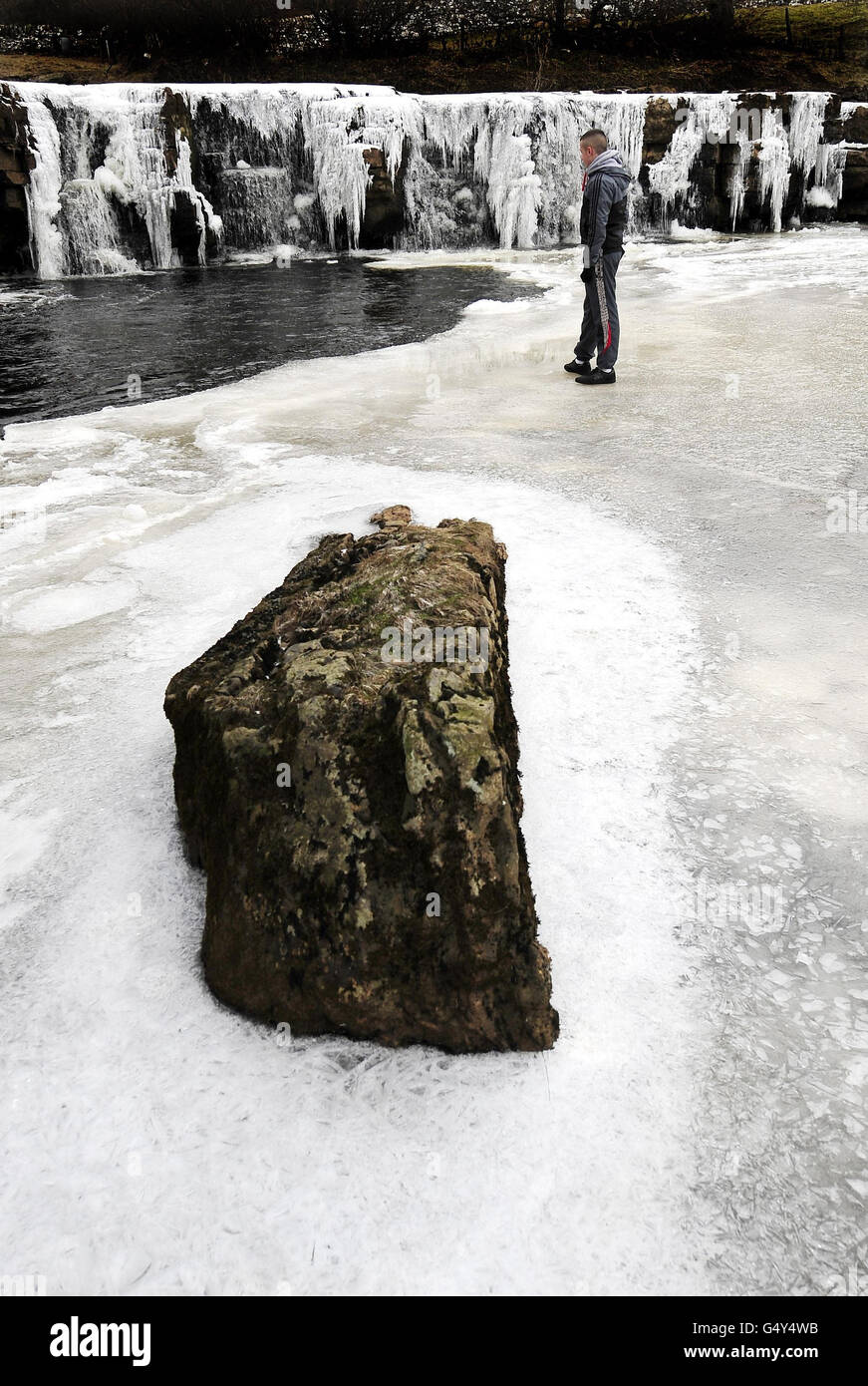 Winter weather Feb 4 Stock Photo - Alamy