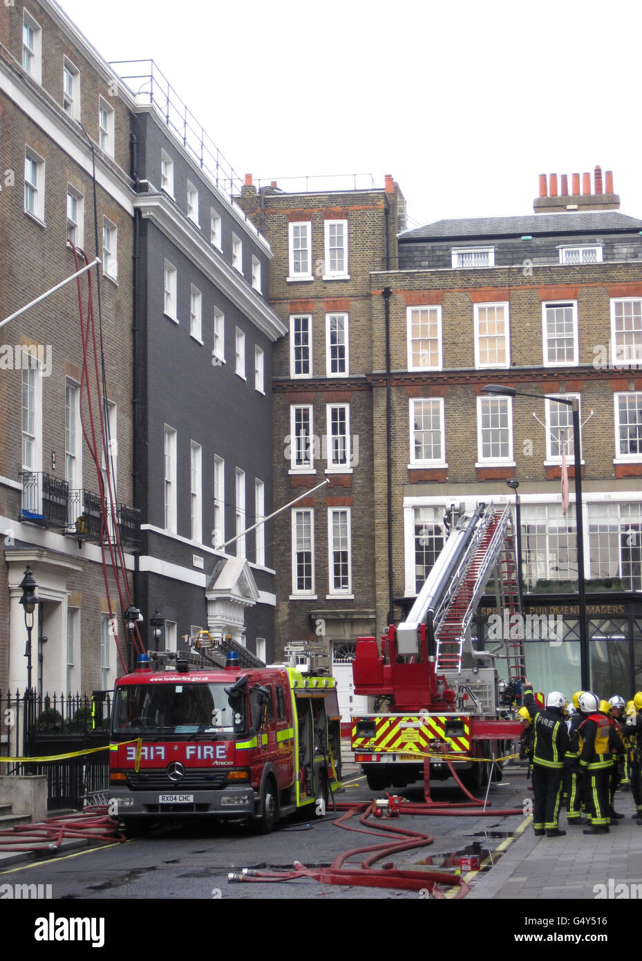 News fire mayfair hi-res stock photography and images - Alamy