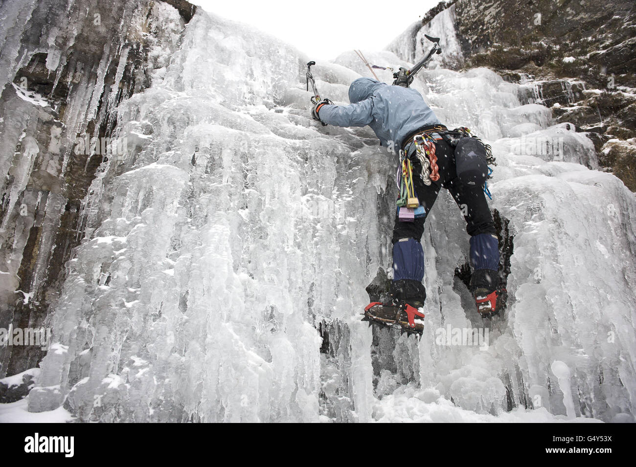 Winter weather Feb 4 Stock Photo - Alamy