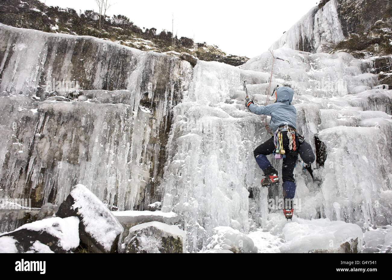 Winter weather Feb 4 Stock Photo - Alamy
