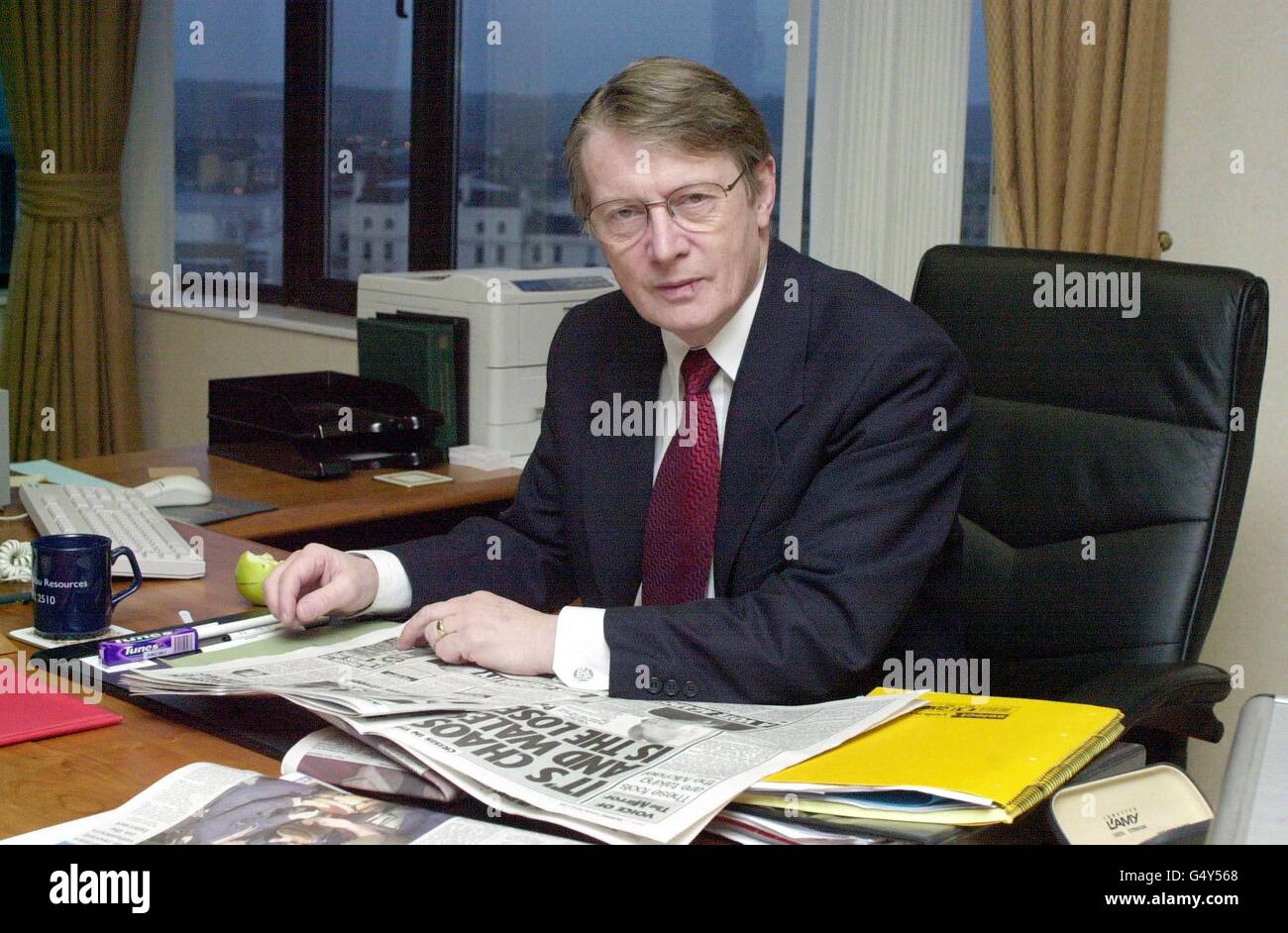 Politics Wales Michael Stock Photo - Alamy