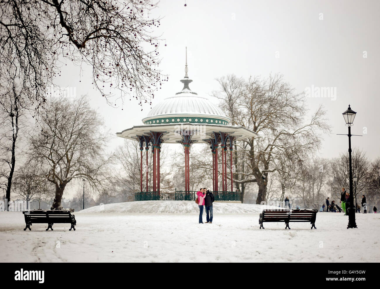 Winter weather Feb 5 Stock Photo - Alamy