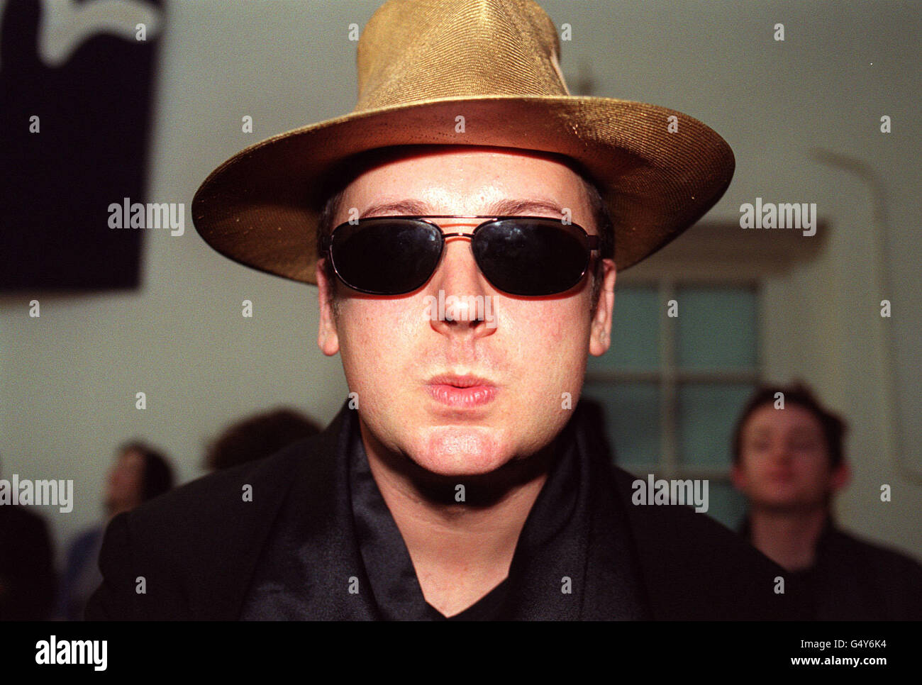 Culture Club singer Boy George at the Evisu Autmun/Winter Collection ...